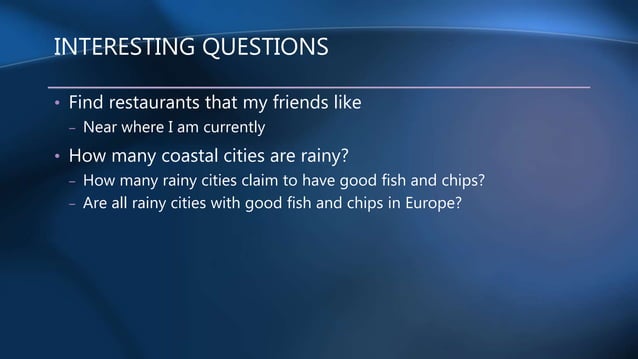 Introduction to SQL Server Graph DB | PPT