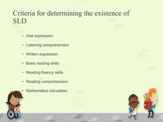 Specific learning disability by Laxmi Gupta | PPT