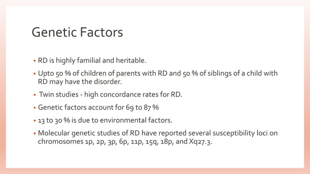 Specific Learning Disorder (Reading, Spelling) | PPTX