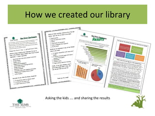 SLA School Library Design Award 2011 - The Elms Junior School, Trent ...