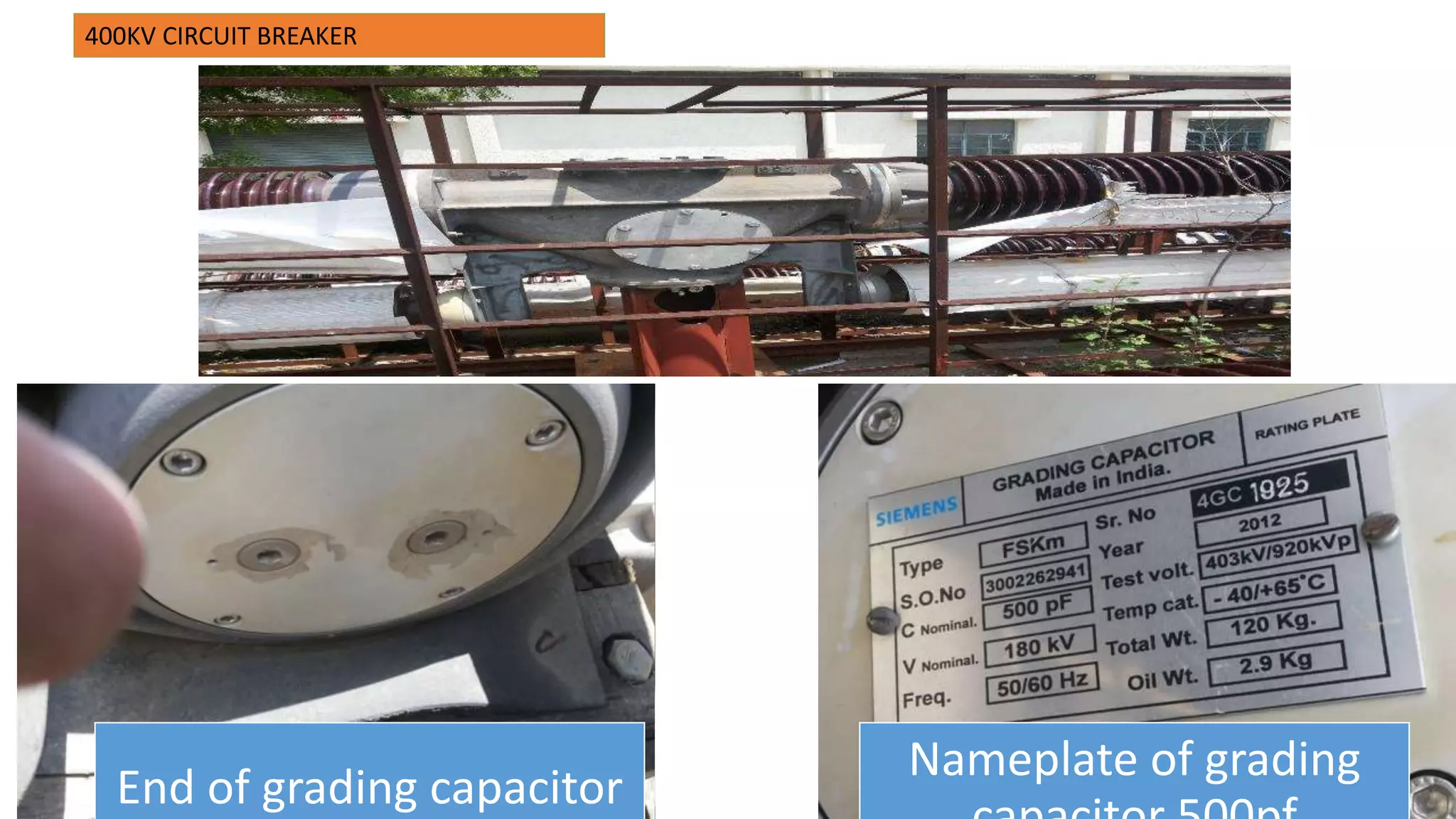 SLD-LINE LENGTH-NAMEPLATE DETAILS OF 765/400/220KV EQUIPMENT DETAILS ...