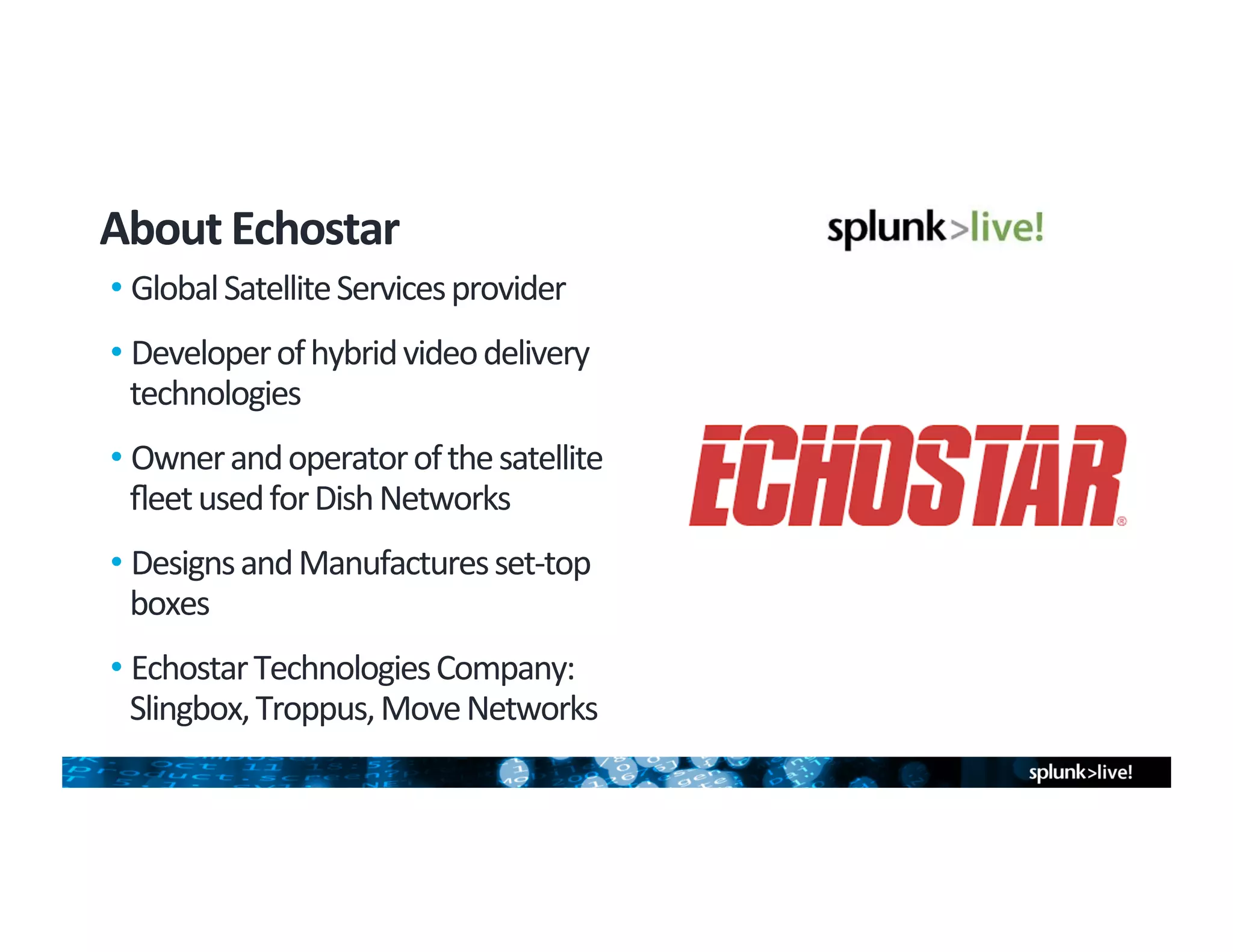 Echostar Customer Presentation | PPT