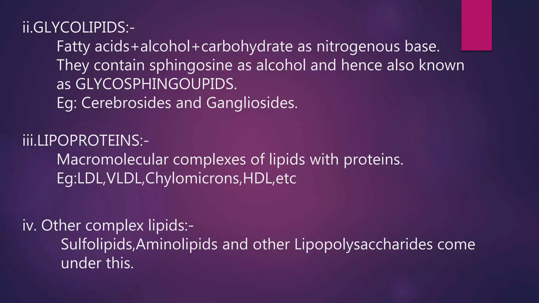 Lipids | PPTX