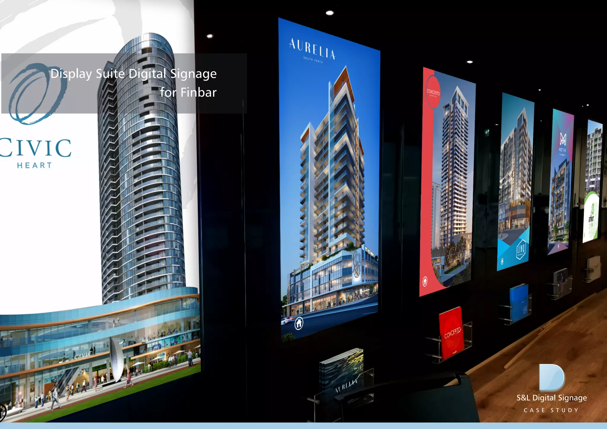 S&L Digital Signage - Case Study - Finbar Digital Display Suite | PPT