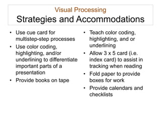 Sld pd | PPTX | Special Education | Education