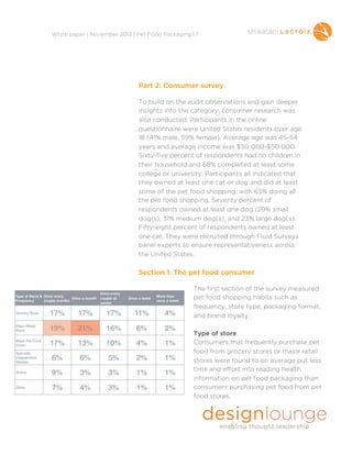 Pet food packaging report | PDF