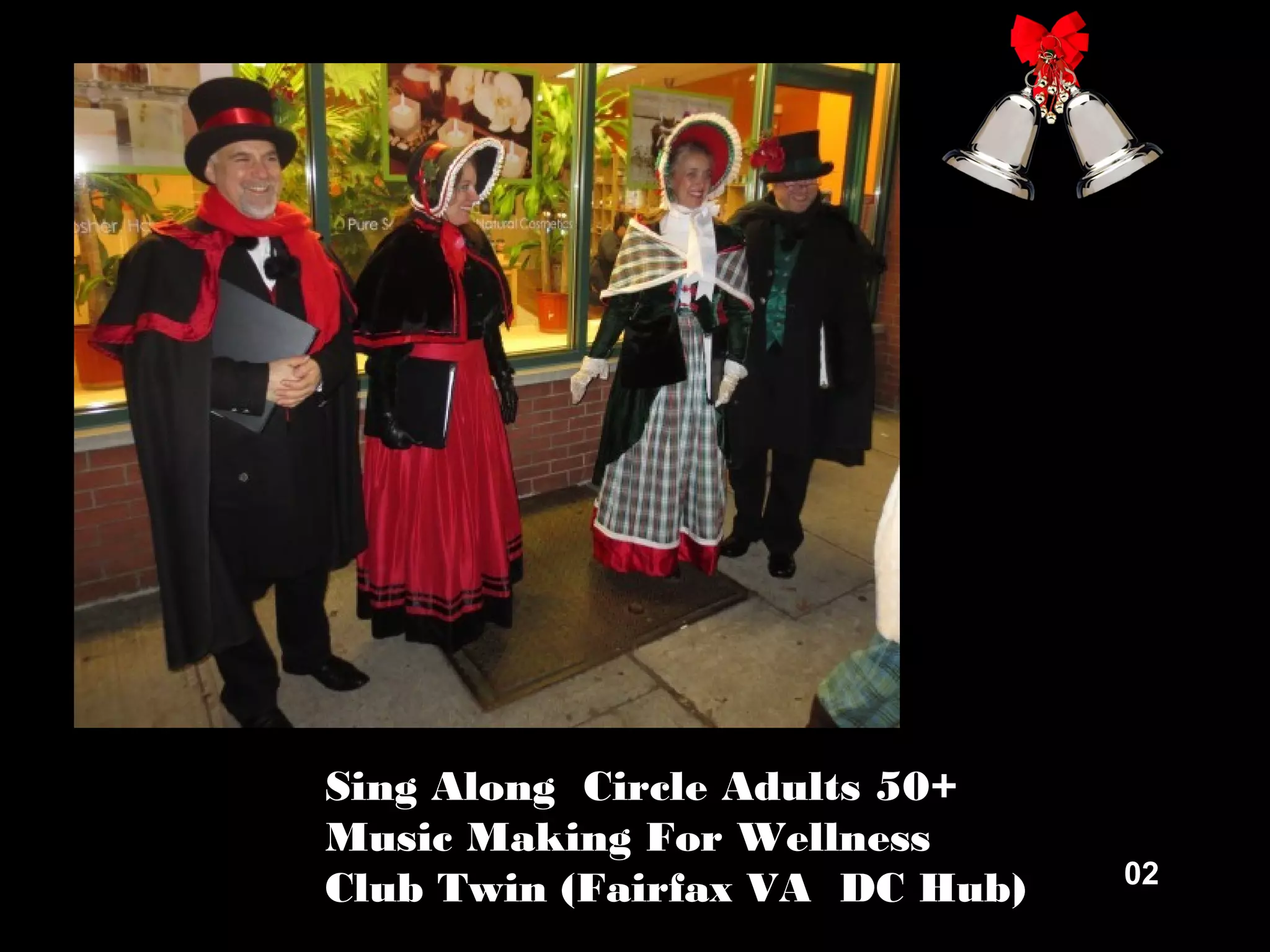 Sing Along Circle Adults 50 Plus_Make Music For Wellness | PPT