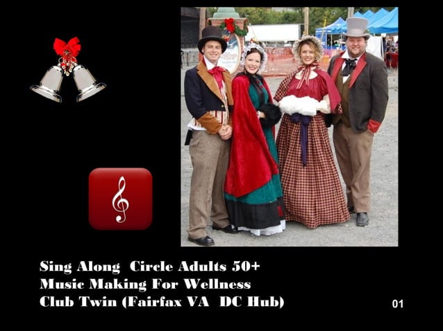 Sing Along Circle Adults 50 Plus_Make Music For Wellness | PPT