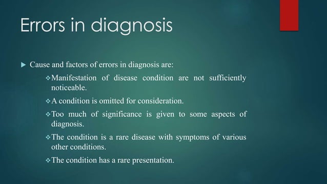 diagnosis and types of diagnosis | PPTX | Diseases and Conditions ...