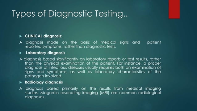 diagnosis and types of diagnosis | PPTX | Diseases and Conditions ...