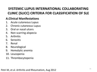 Systemic Lupus Erythematosis | PPTX