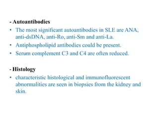Systemic Lupus Erythematosus | PPTX