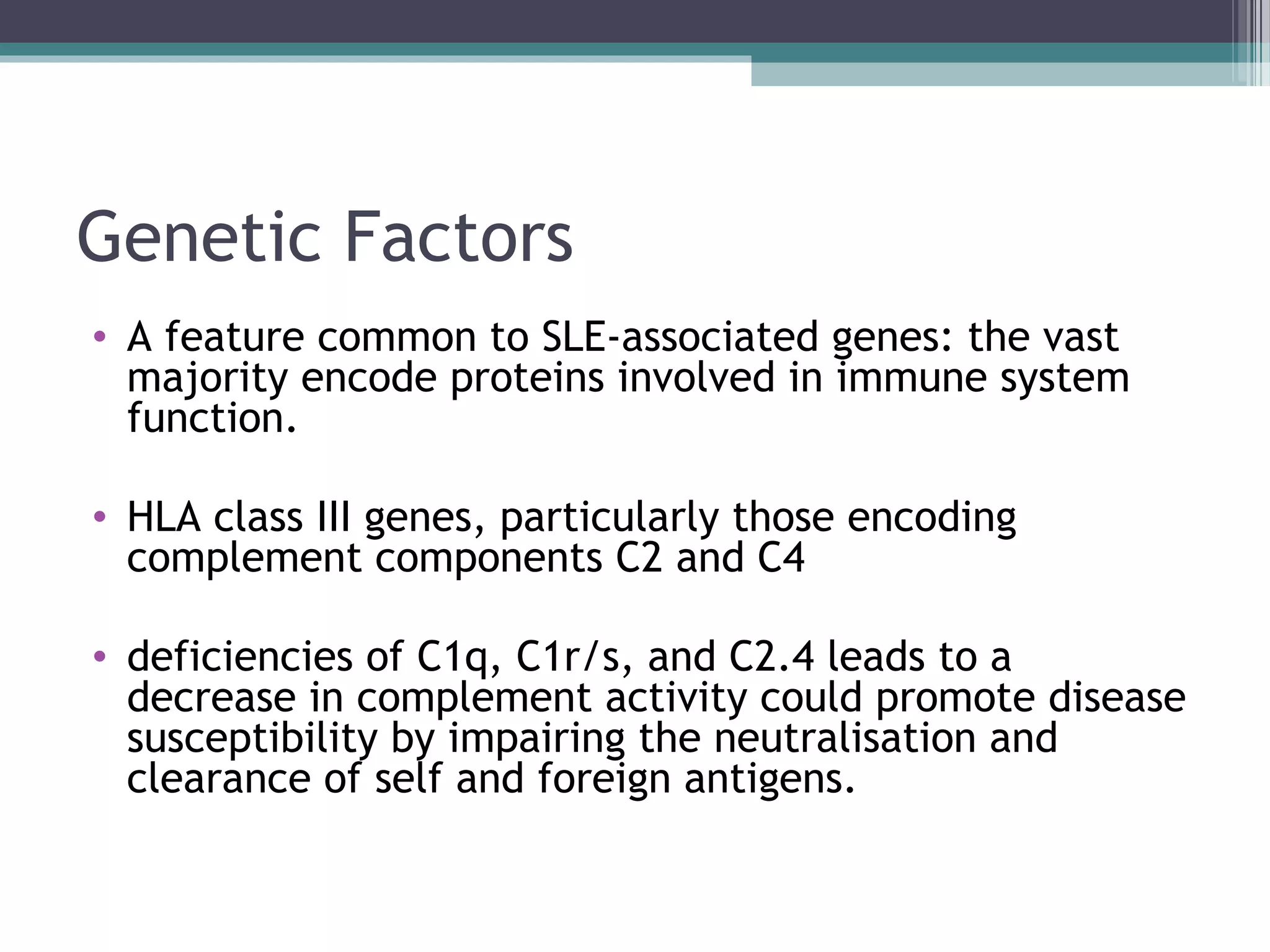 pathogenesis and pathophysiology of SLE | PPT
