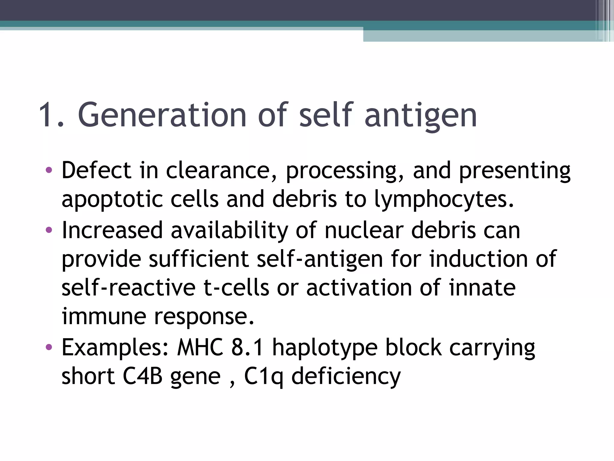 pathogenesis and pathophysiology of SLE | PPT