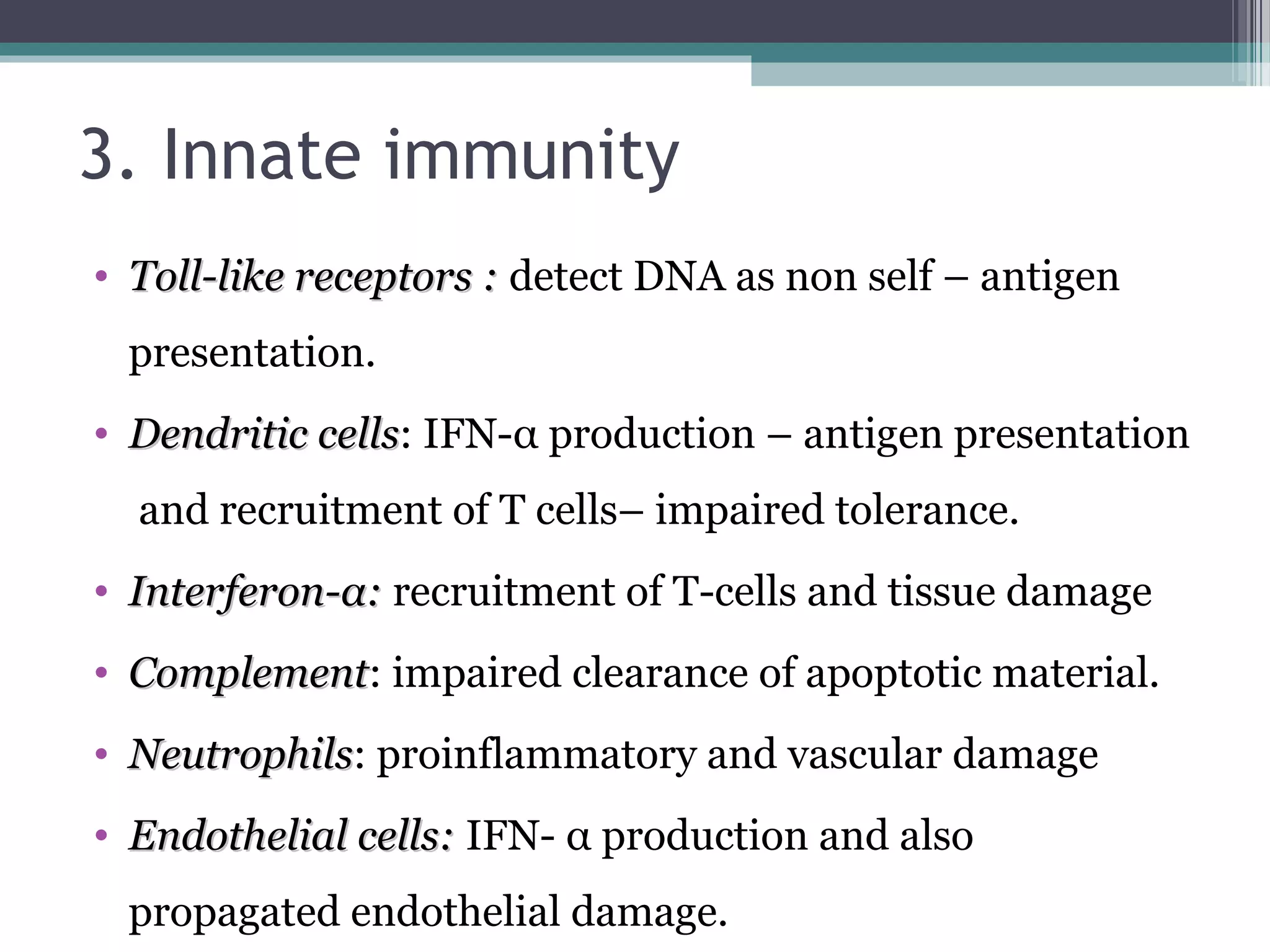 pathogenesis and pathophysiology of SLE | PPT