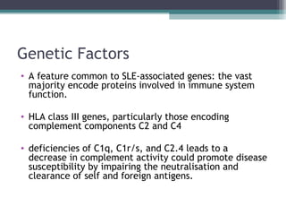 pathogenesis and pathophysiology of SLE | PPT