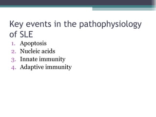 pathogenesis and pathophysiology of SLE | PPT