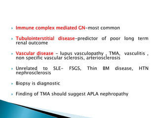Systemic lupus erythematosus | PPTX
