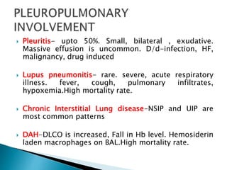Systemic lupus erythematosus | PPTX