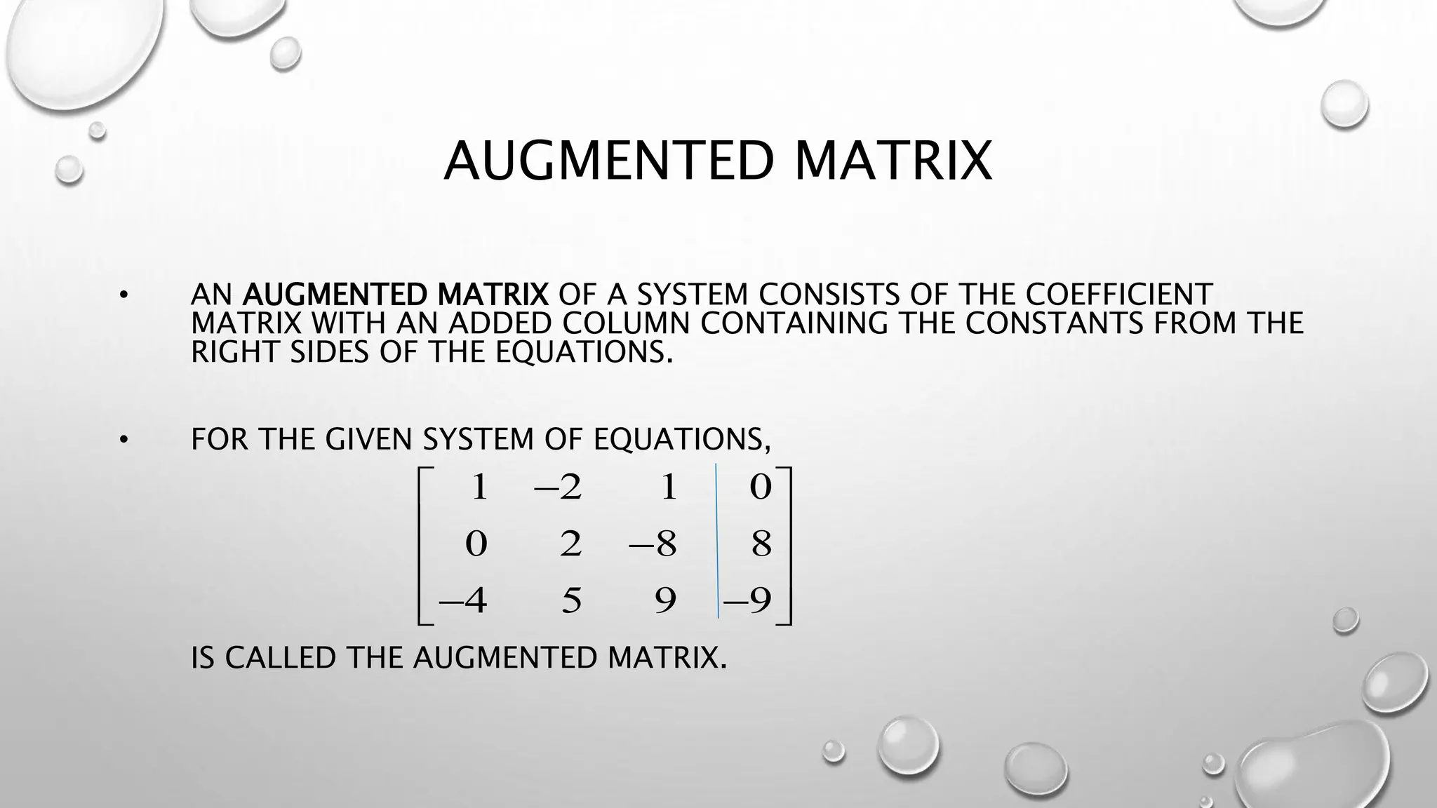 System of Linear Equation | PPTX