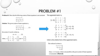 System of Linear Equation | PPTX