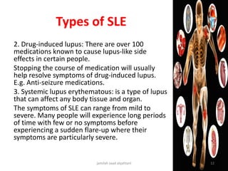 Systemic Lupus Erythematous (SLE) | PPTX