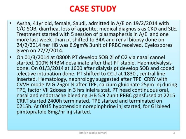 Systemic Lupus Erythematous (SLE) | PPTX