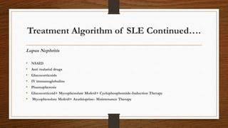 SYSTEMIC LUPUS ERYTHEMATOSUS | PPTX