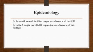 SYSTEMIC LUPUS ERYTHEMATOSUS | PPTX