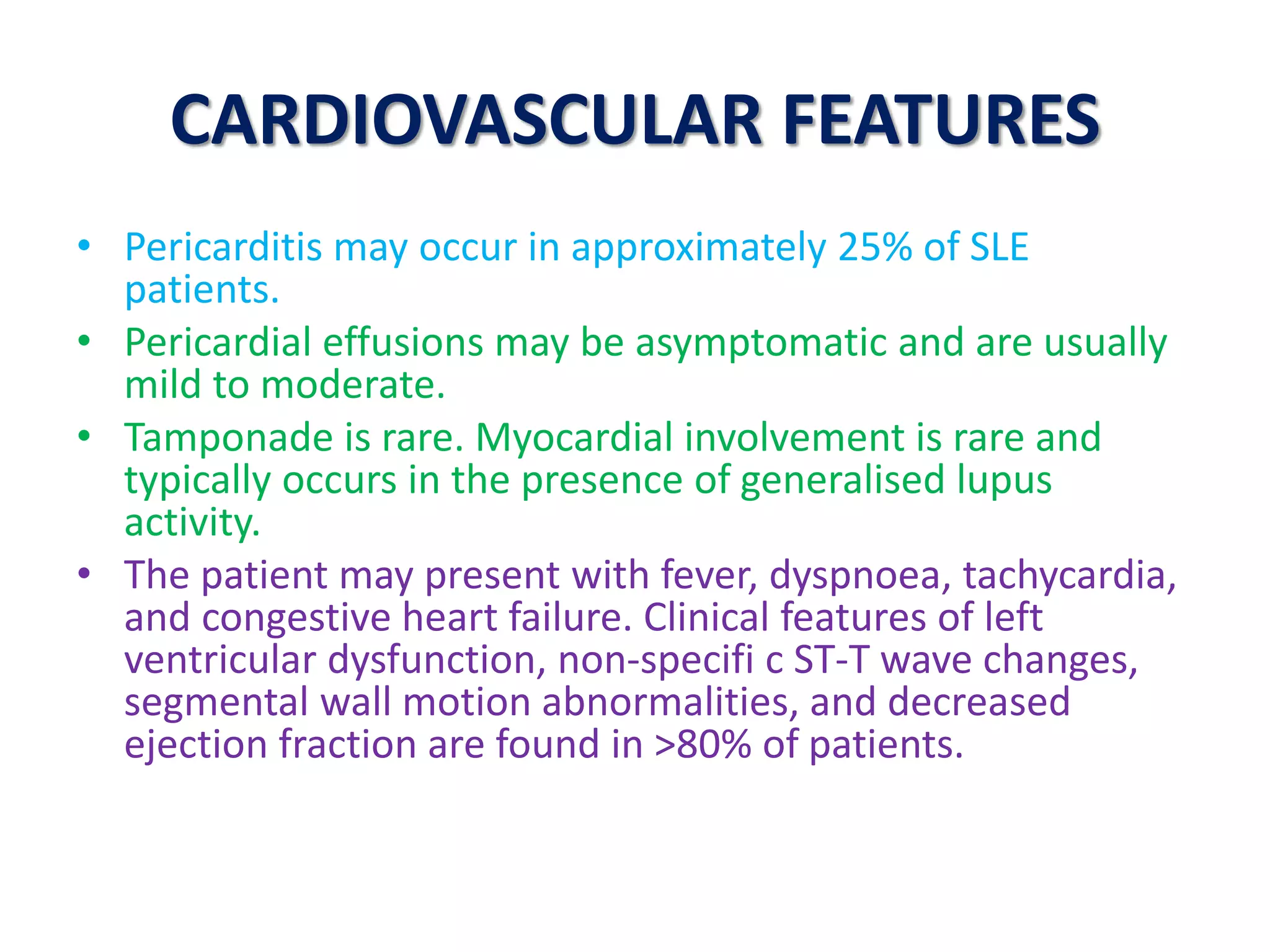 SYSTEMIC LUPUS ERYTHEMATOSUS (SLE | PPTX