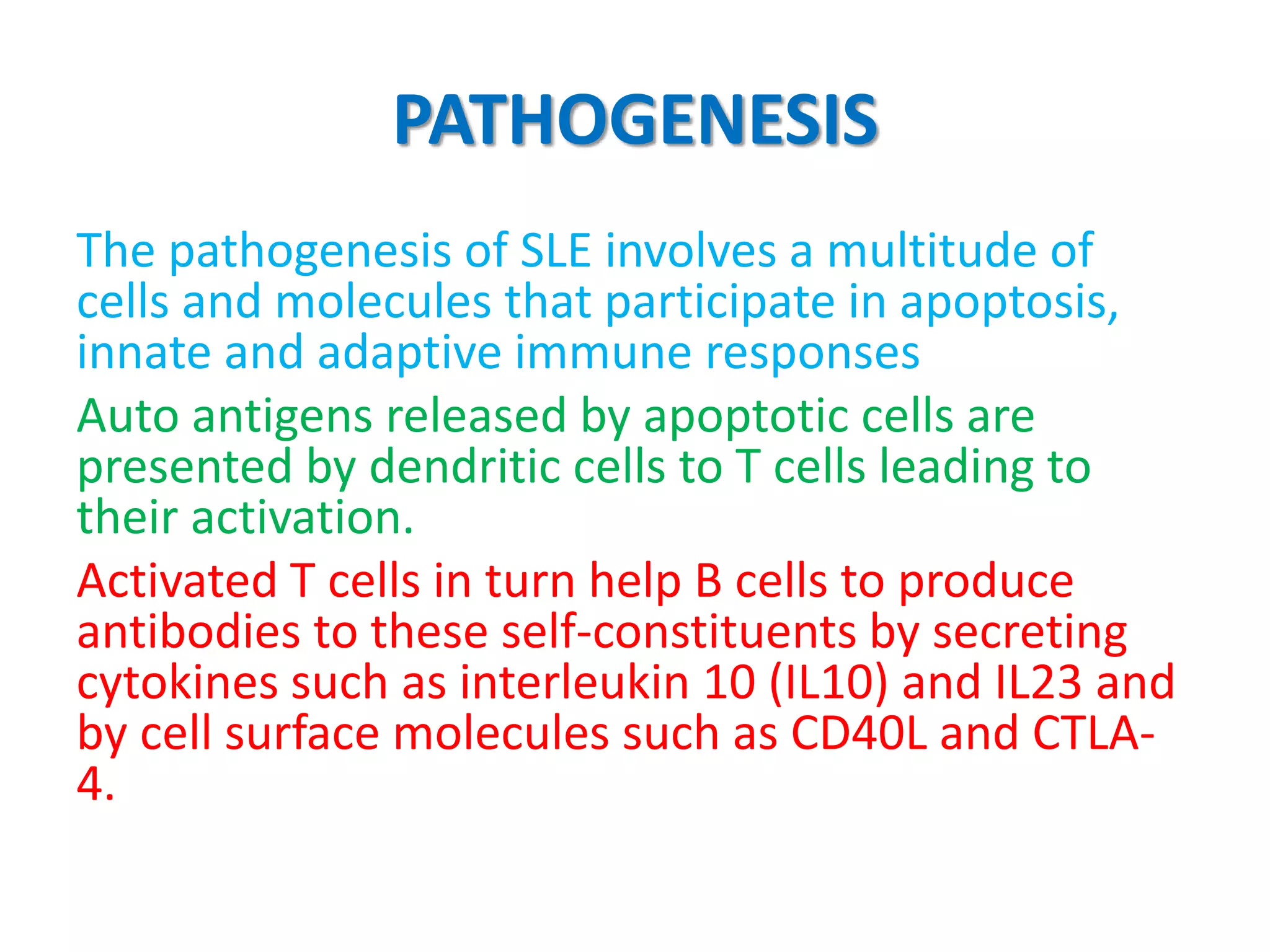 SYSTEMIC LUPUS ERYTHEMATOSUS (SLE | PPTX | Heart and Cardiovascular ...