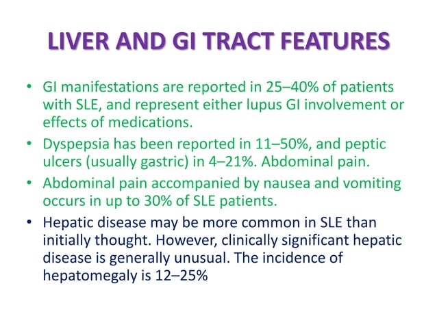 SYSTEMIC LUPUS ERYTHEMATOSUS (SLE | PPTX | Heart and Cardiovascular ...