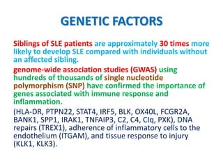 SYSTEMIC LUPUS ERYTHEMATOSUS (SLE | PPTX
