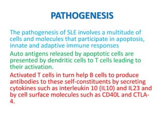 SYSTEMIC LUPUS ERYTHEMATOSUS (SLE | PPTX