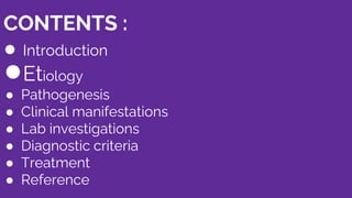 Systemic Lupus Erythmatosus (SLE) | PPTX | Skin and Dermatology ...