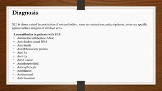 Systemic lupus erythematosus, an autoimmune disorder | PPT