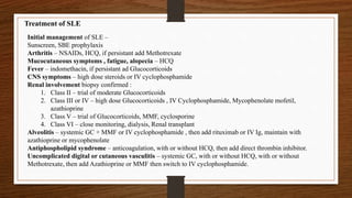 Systemic lupus erythematosus, an autoimmune disorder | PPTX
