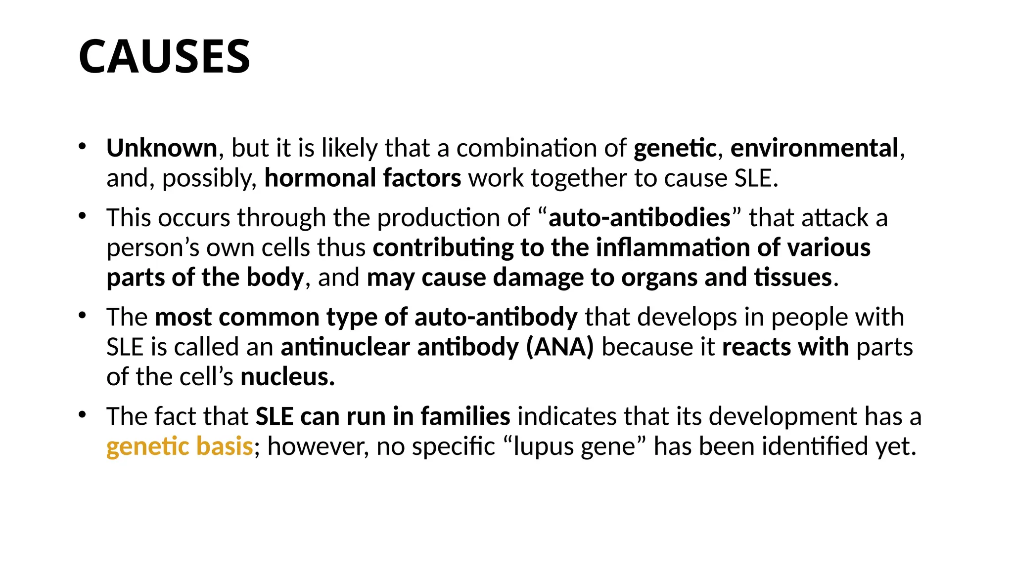 Systemic lupus erythematosus and its management | PPTX