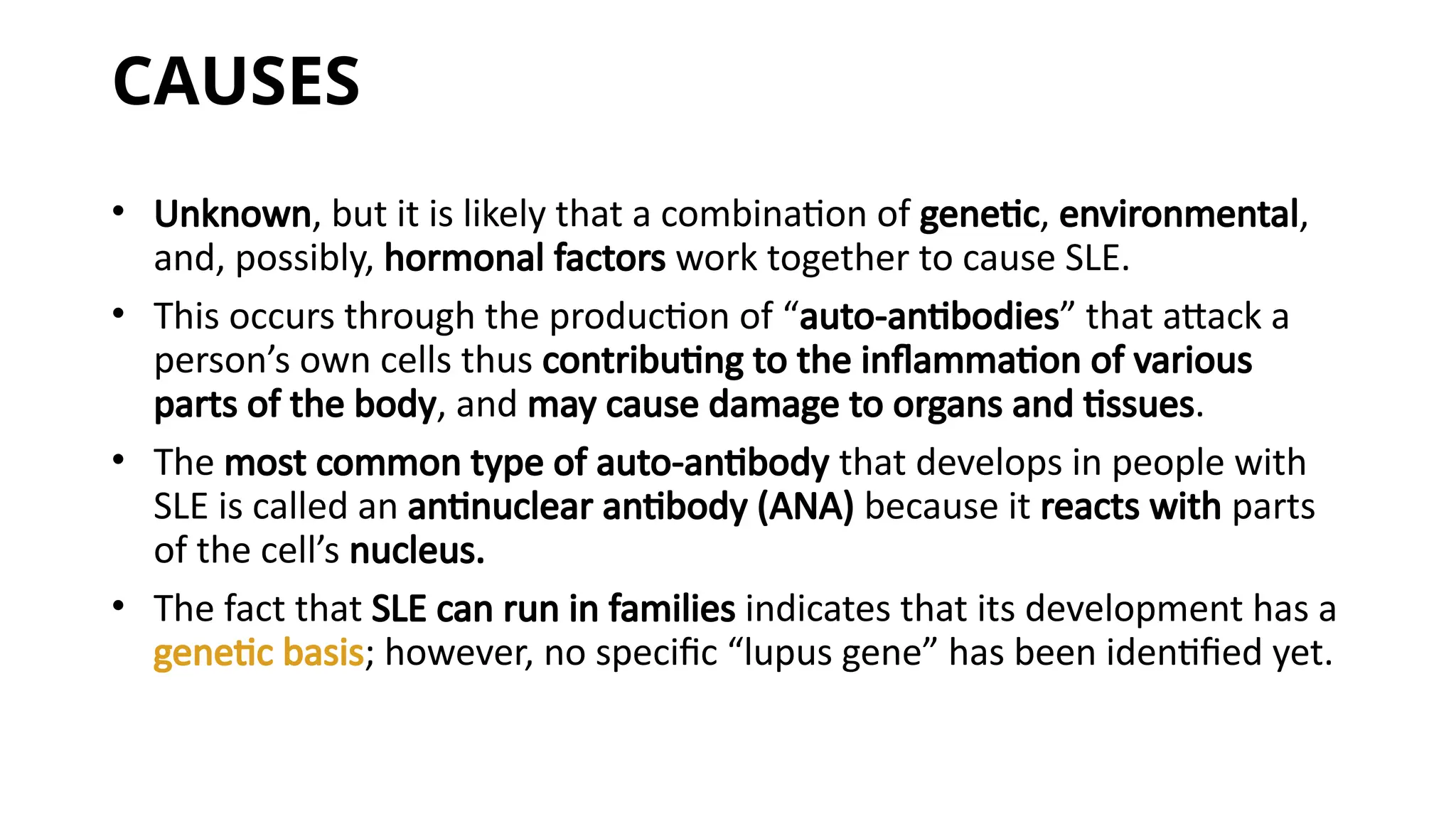 Systemic lupus erythematosus (SLE) & its Management | PPT