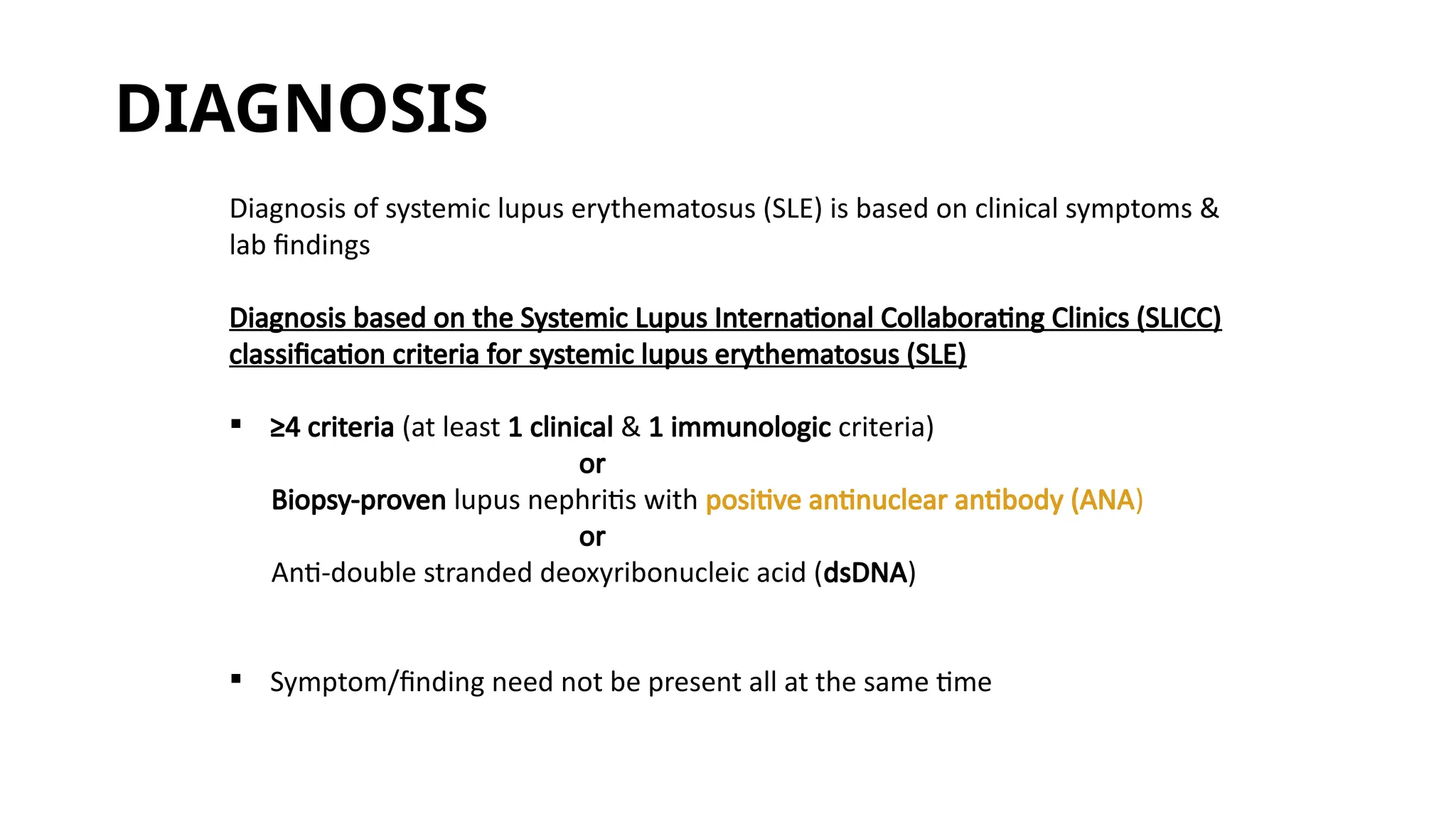 Systemic lupus erythematosus (SLE) & its Management | PPT
