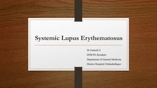 Systemic lupus erythematous SLE ppt.pptx