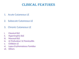 SYSTEMIC LUPUS ERYTHEMATOSUS .pptx dermatology | PPTX