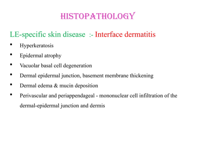 SYSTEMIC LUPUS ERYTHEMATOSUS .pptx dermatology | PPT