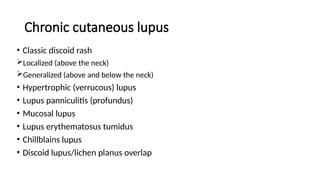 Systemic lupus erythematosus (SLE).pptx