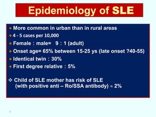 SLE & APS for undergraduates: diagnosis & treatment. | PDF