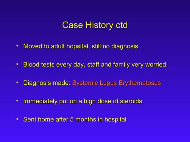 SLE: Case Presentation | PPT
