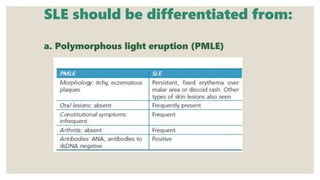 SLE- SYSTEMIC LUPUS ERYTHEMATOUS...pptx. | PPTX