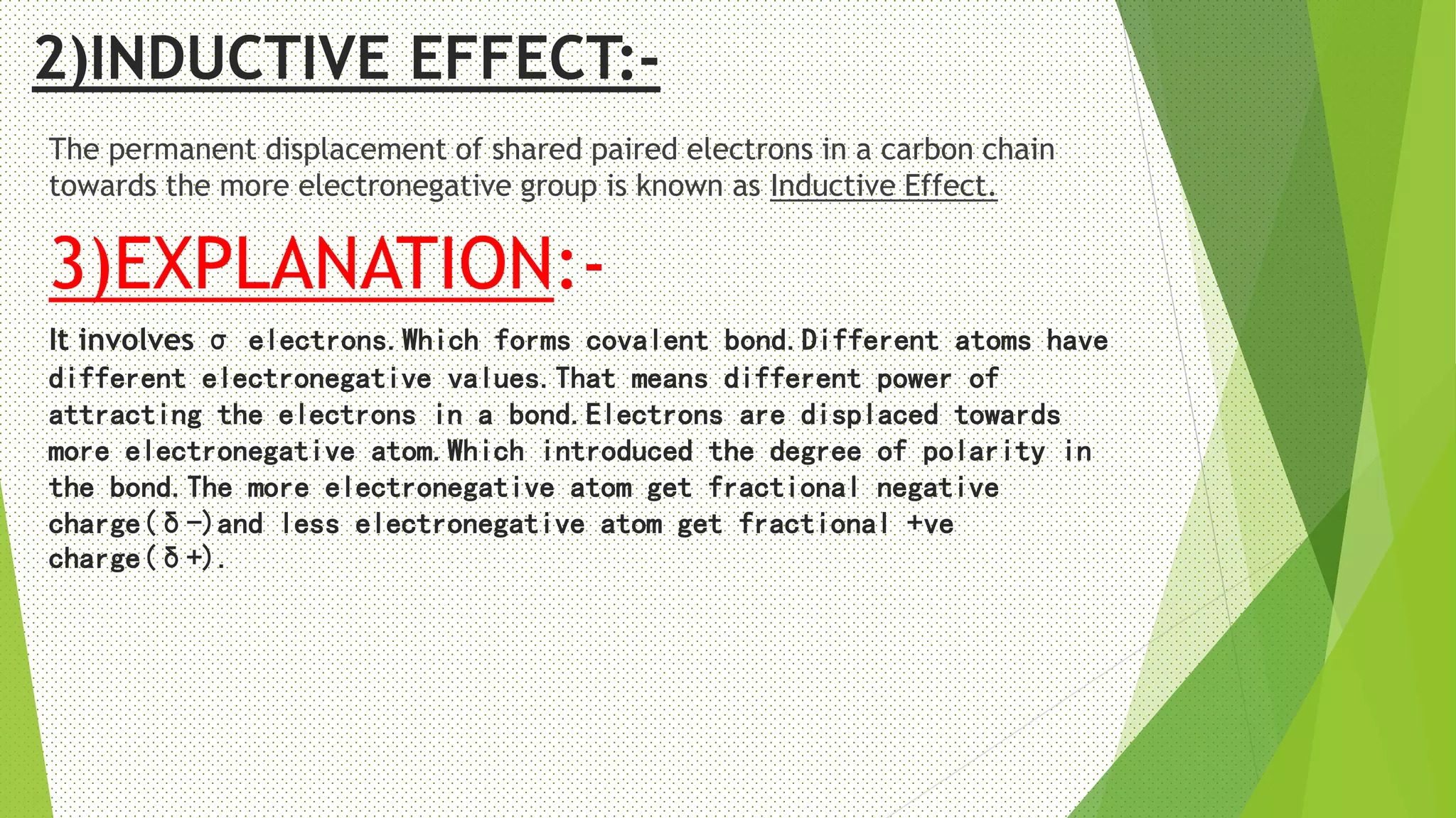 Inductive Effect | PPTX