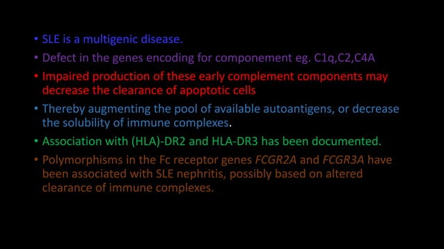 SLE and its Associated Disorders | PPT