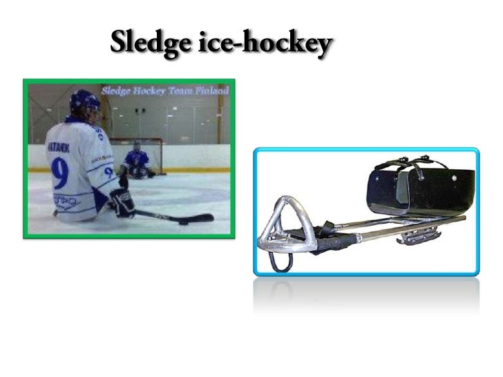Sledge ice hockey
